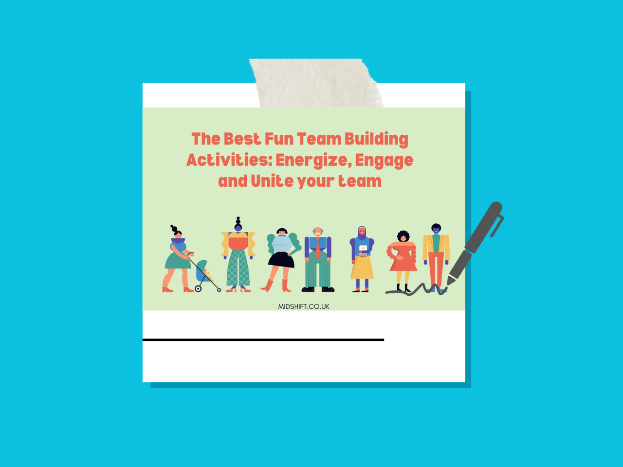 | MidShift Blog The Best fun Team Building Activities: Energize & Engage team